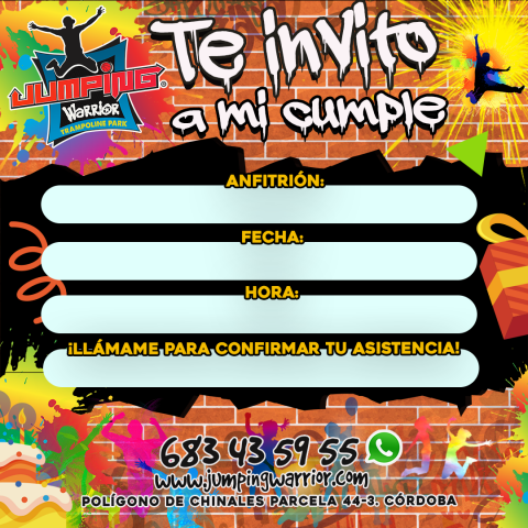 JUMPING WARRIOR | Parque de trampolines de córdoba